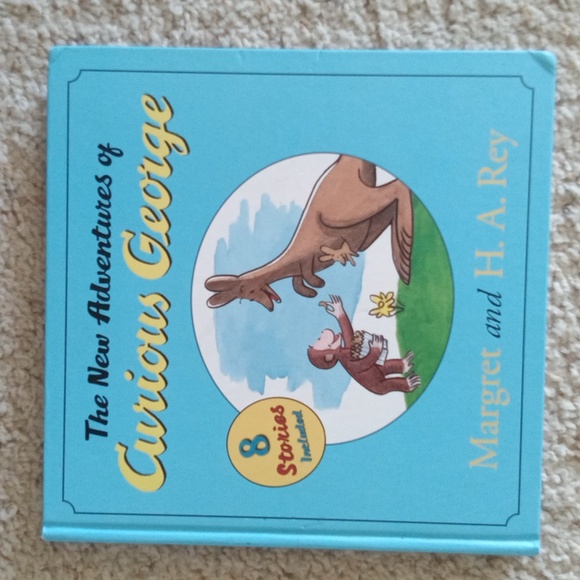 Other | New Adventures Of Curious George Book Treasury 8 Stories | Poshmark